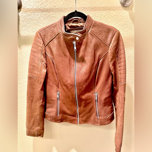 Wilson | Jackets & Coats | Wilson Tan Leather Jacket | Poshmark